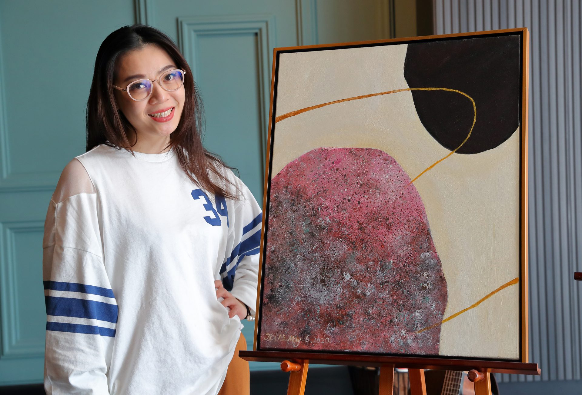 〈彩繪人生〉學資訊愛藝術 謝依珊打造美學學堂 | 中華日報|中華新聞雲