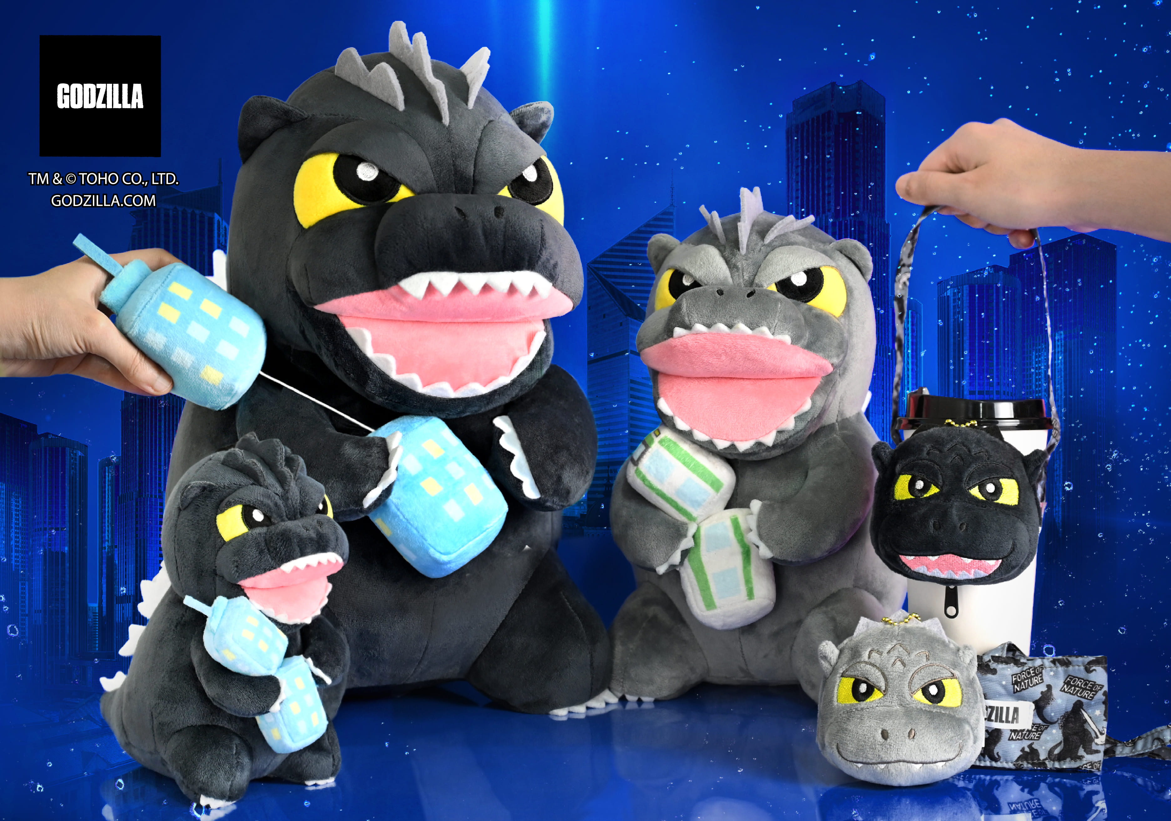 KHTOY全台首賣「Q版哥吉拉絨毛玩偶」霸氣現蹤 | 中華日報|中華新聞雲