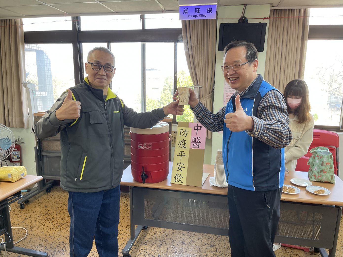 大鵬主委關心榮家住民健康 分享中醫藥防疫平安飲 | 中華日報|中華新聞雲