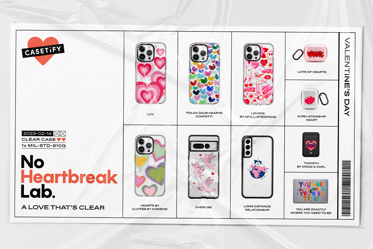 CASETiFY 推出浪漫情人節 75 折限時優惠 | 中華日報|中華新聞雲