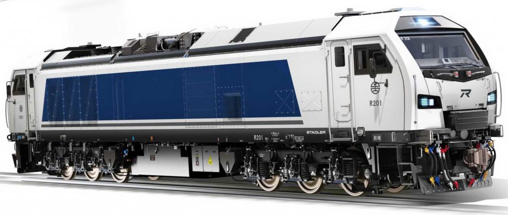 台鐵首批R200型柴電機車運抵台中港 試車完成後將投入營運 | 中華日報|中華新聞雲