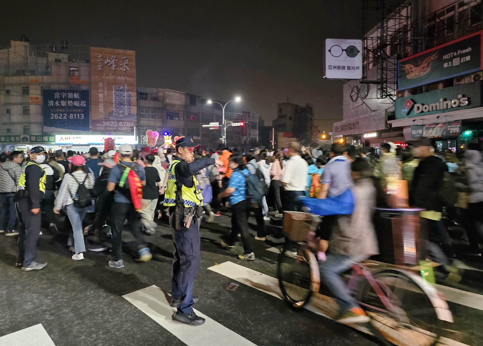 大甲媽回鑾13日凌晨進入台中 烏日、清水警方交通管制建議用路人改道 | 中華日報|中華新聞雲