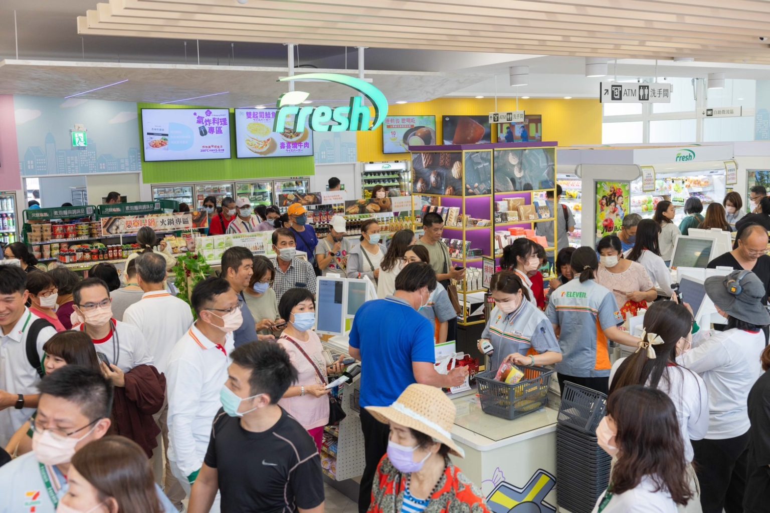 統一企業集團台灣7-ELEVEN 第7,110店 愿景輝煌橋通四海 | 中華日報|中華新聞雲