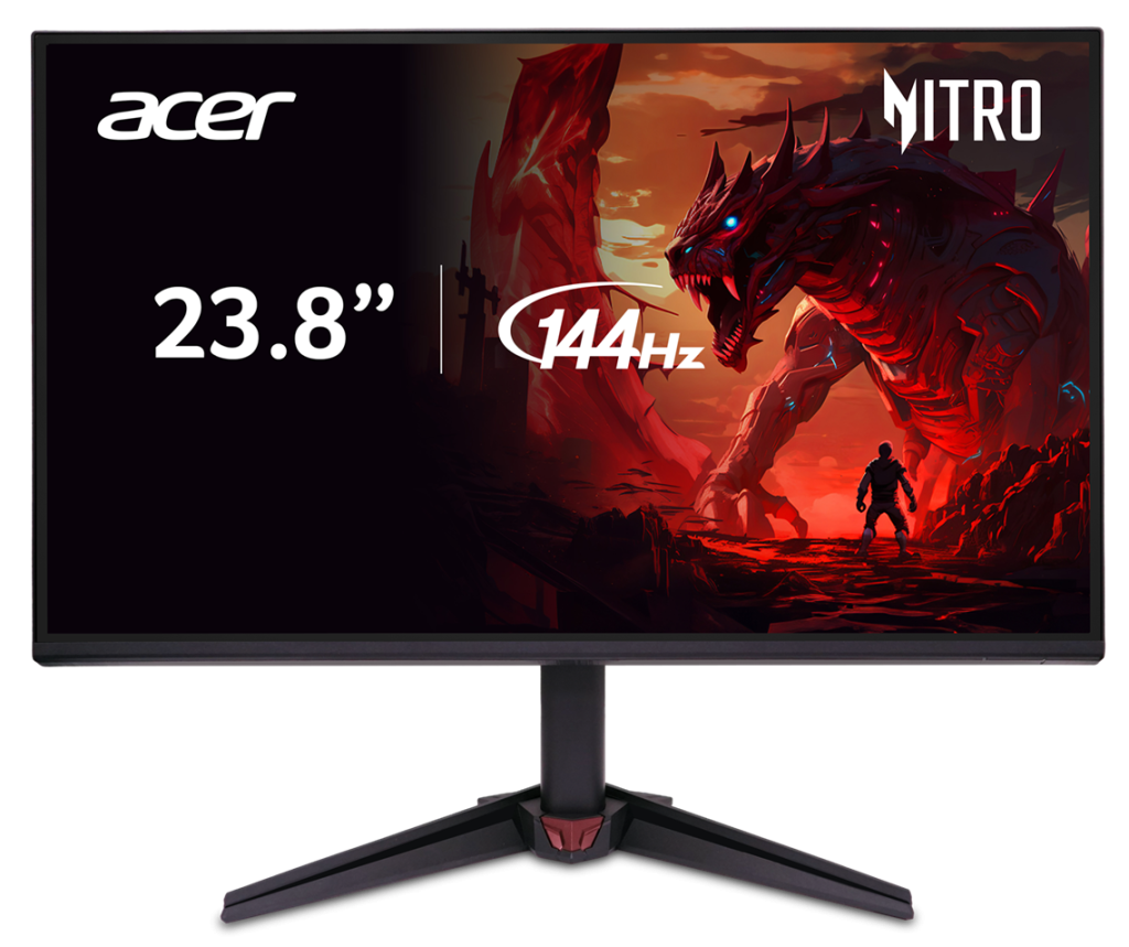 Acer Nitro VG240Y P6 電競螢幕 144Hz高刷新升級上市 | 中華日報|中華新聞雲