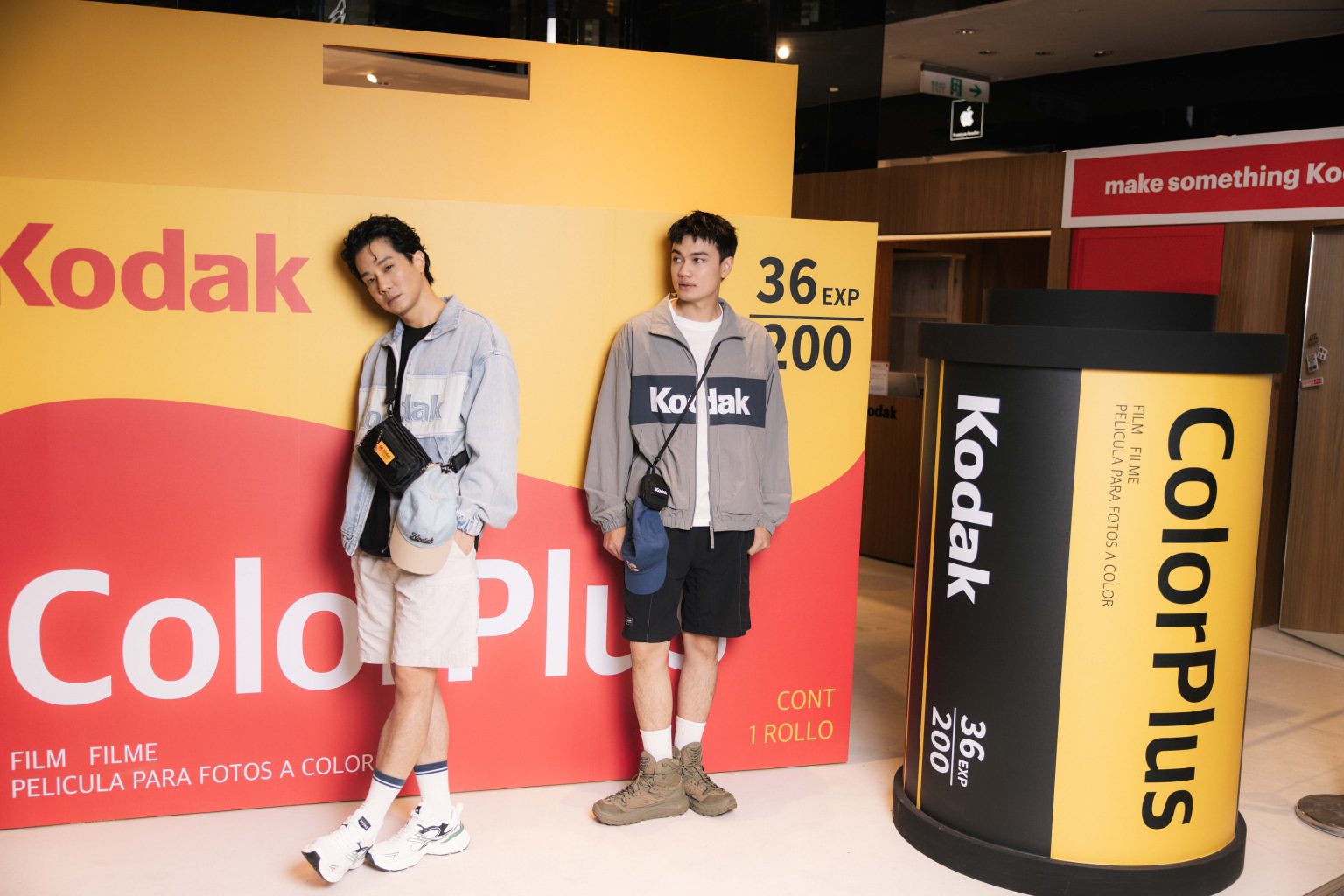 KODAK APPAREL 首度快閃登台 薛仕凌 × 劉子銓同場演繹影像穿搭 | 中華日報|中華新聞雲